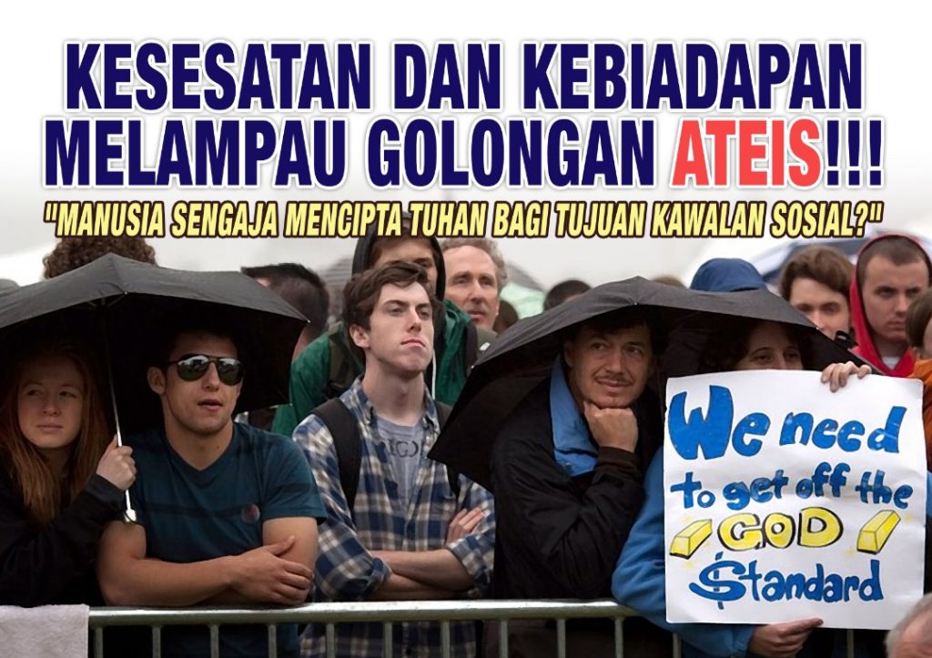 KESESATAN DAN KEBIADAPAN MELAMPAU GOLONGAN ATEIS!!! “MANUSIA SENGAJA ...