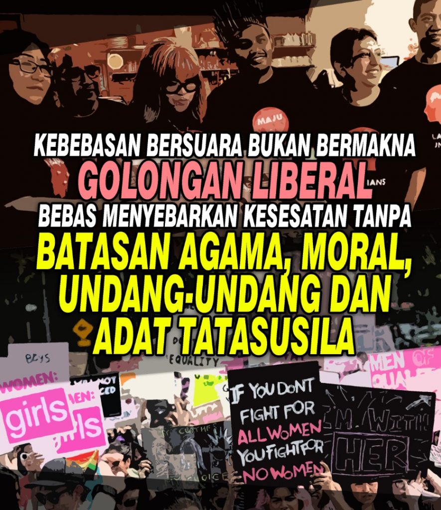 KEBEBASAN BERSUARA BUKAN BERMAKNA GOLONGAN LIBERAL BEBAS MENYEBARKAN ...